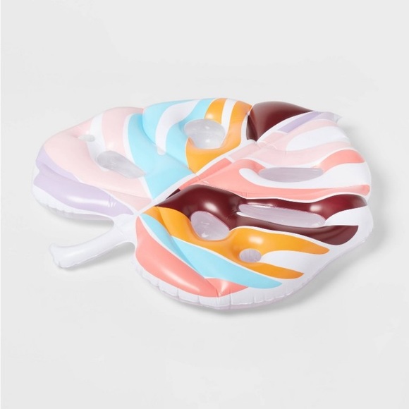 Sun Squad | Games | Palm Leaf Monstera Inflatable Float Pool Beach Cup ...